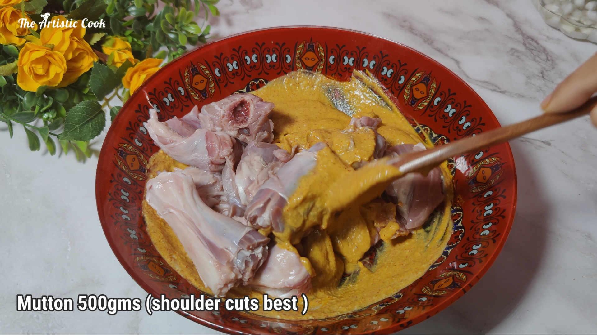 Mutton Korma - The Artistic Cook