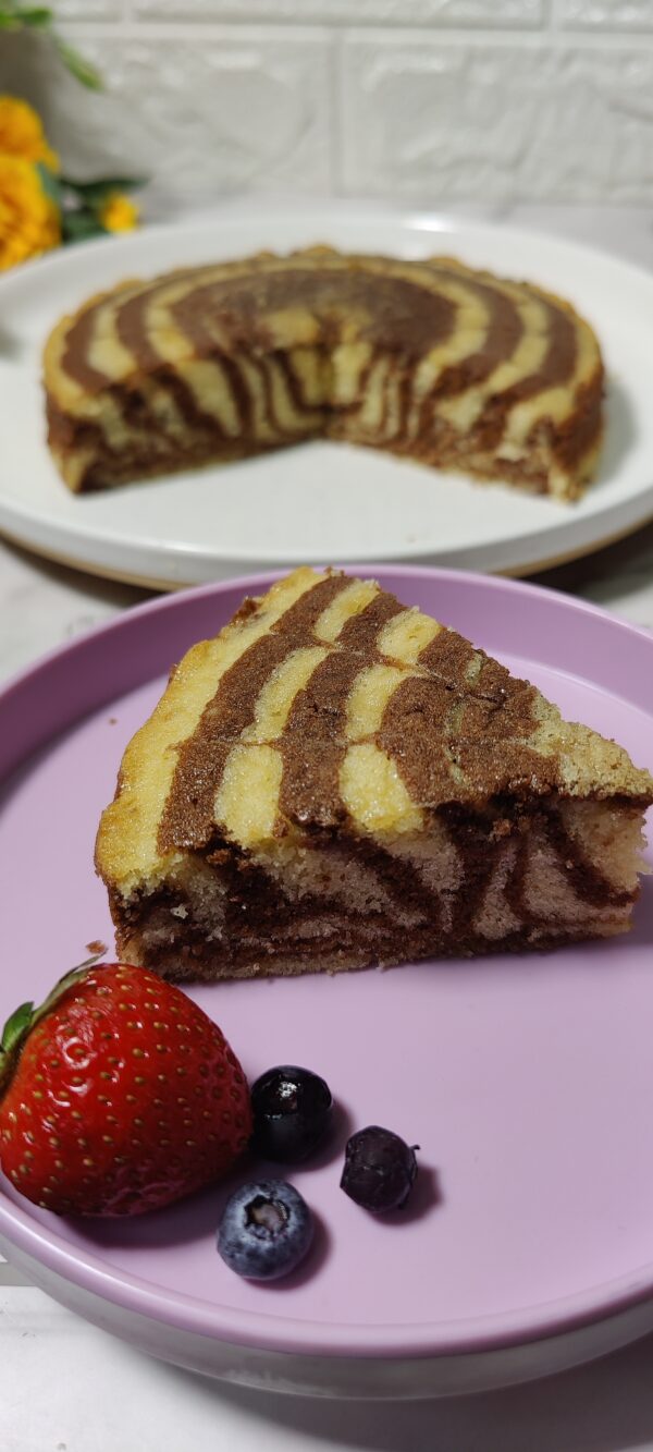 Last Minute Christmas Rum Plum Cake - The Artistic Cook