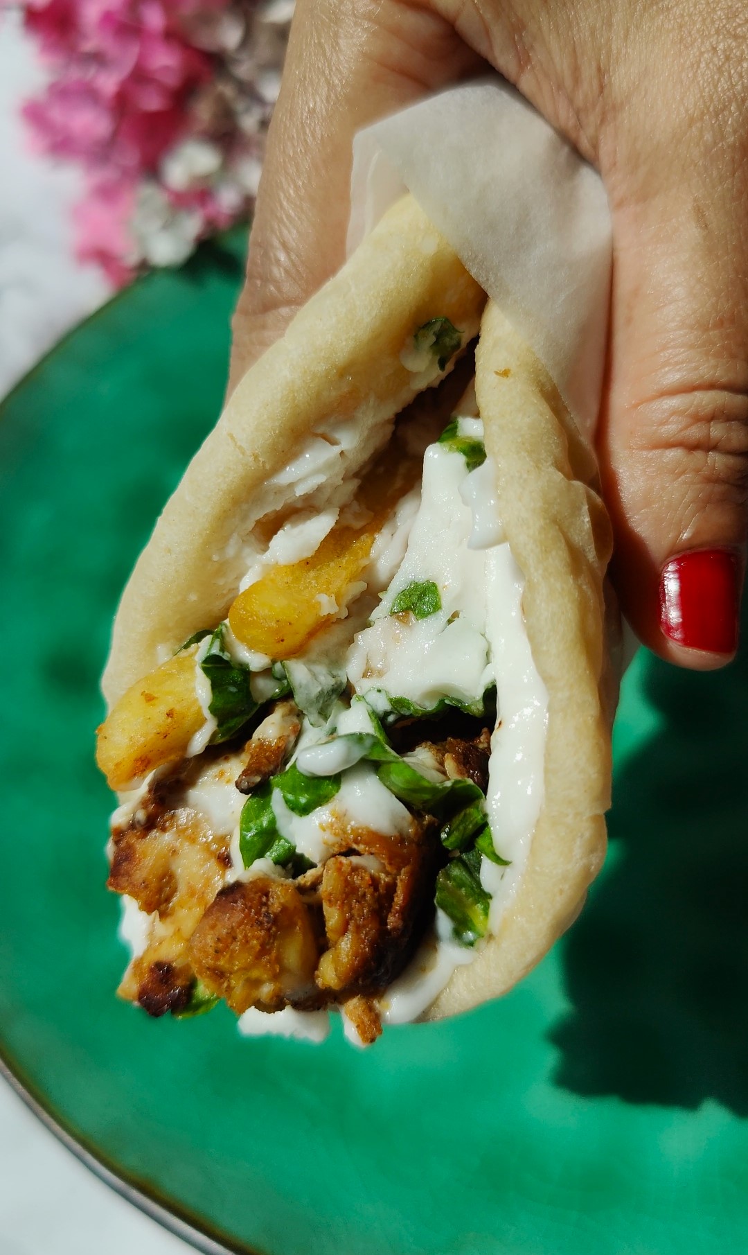 Chicken Shawarma Step by Step - The Artistic Cook