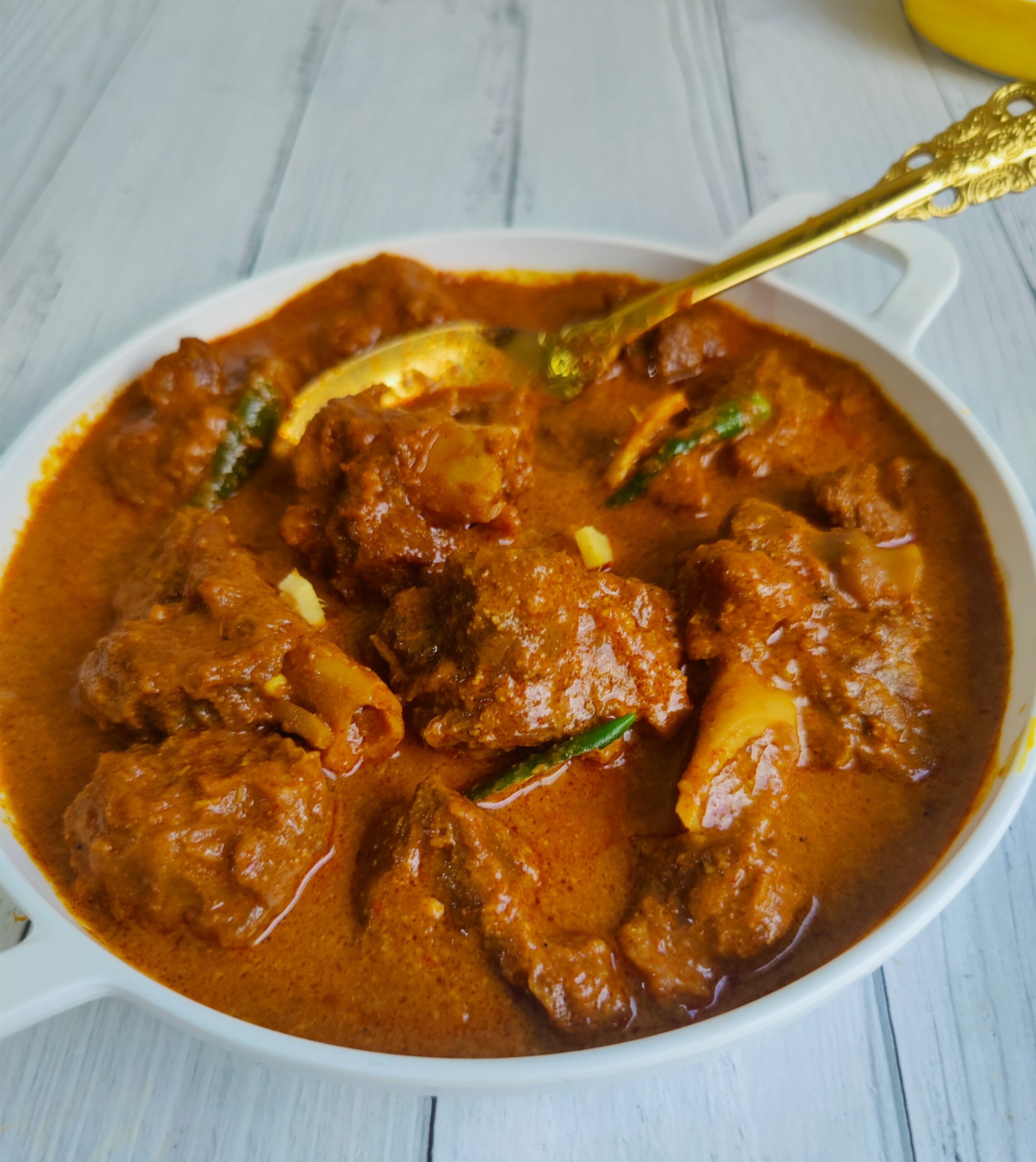 Shahi Mutton Korma - The Artistic Cook